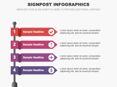 Signpost Infographics for PowerPoint and Google Slides