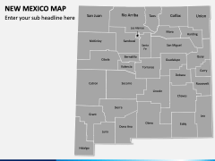 New Mexico Map for PowerPoint and Google Slides - PPT Slides