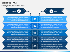 Myth Vs Fact PowerPoint and Google Slides Template - PPT Slides