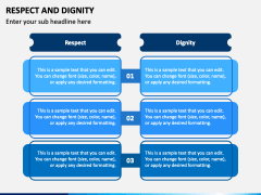 Respect and Dignity PowerPoint and Google Slides Template - PPT Slides