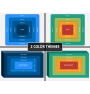 Six-Box Model PowerPoint Template and Google Slides Theme