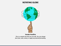 Rotating Globe Graphics for PowerPoint and Google Slides - PPT Slides