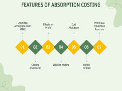 Absorption Costing PowerPoint and Google Slides Template - PPT Slides