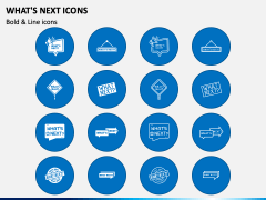 What's Next Icons for PowerPoint and Google Slides - PPT Slides