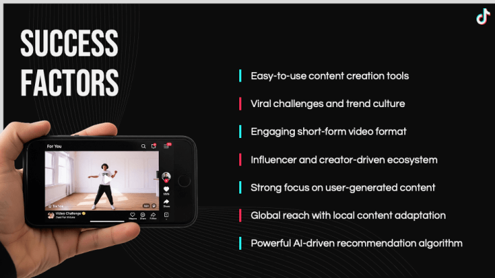 Free - Tiktok Case Study PowerPoint and Google Slides Template - PPT Slides