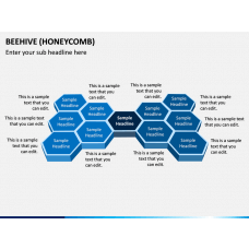 Honeycomb (Hexagon) PowerPoint and Google Slides Template - PPT Slides
