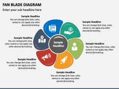 Fan Blade Diagram for PowerPoint and Google Slides - PPT Slides