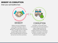 Bribery Vs Corruption PowerPoint and Google Slides Template - PPT Slides