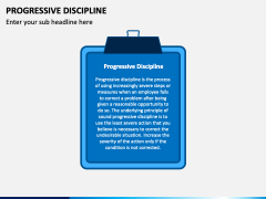 Progressive Discipline PowerPoint and Google Slides Template - PPT Slides