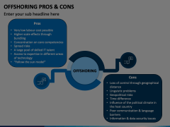 Offshoring Pros and Cons PowerPoint and Google Slides Template - PPT Slides