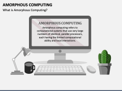 Amorphous Computing PowerPoint and Google Slides Template - PPT Slides