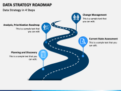 Data Strategy Roadmap PowerPoint and Google Slides Template - PPT Slides