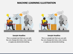 Machine Learning Illustration for PowerPoint and Google Slides - PPT Slides