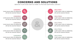 Free - Concerns and Solutions PowerPoint and Google Slides Template ...