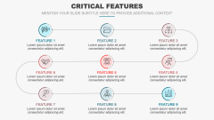 Critical Features PowerPoint and Google Slides Template - PPT Slides