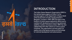 Free - Indian Space Research Organization (ISRO) Presentation for ...