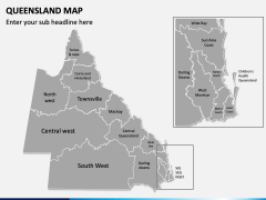 Queensland Map for PowerPoint and Google Slides - PPT Slides