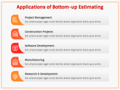 Bottom-Up Estimating PowerPoint and Google Slides Template - PPT Slides