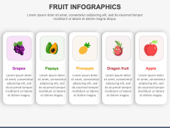Fruit Infographics for PowerPoint and Google Slides - PPT Slides