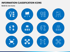 Information Classification Icons for PowerPoint and Google Slides - PPT Slides