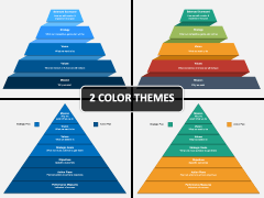 Strategic Plan Hierarchy PowerPoint and Google Slides Template - PPT Slides