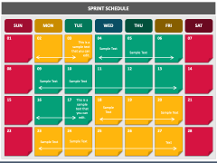 Sprint Schedule PowerPoint and Google Slides Template - PPT Slides