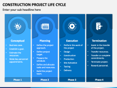 Construction Project Life Cycle PowerPoint and Google Slides Template ...