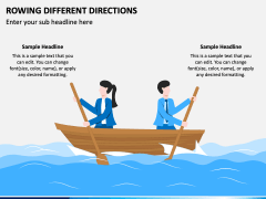 Rowing Different Directions for PowerPoint and Google Slides - PPT Slides