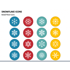 Free - Snowflake Background for PowerPoint and Google Slides
