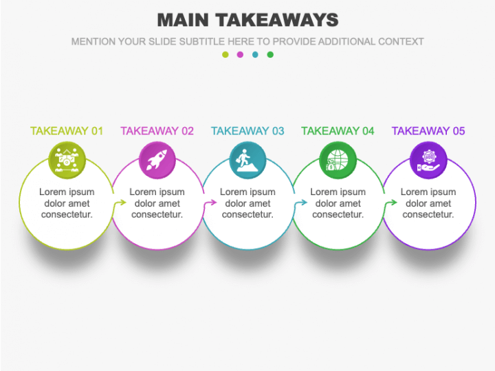 Main Takeaways PowerPoint and Google Slides Template - PPT Slides