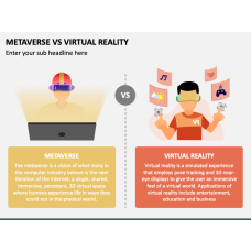Augmented Reality Vs Virtual Reality PowerPoint Template and Google Slides Theme