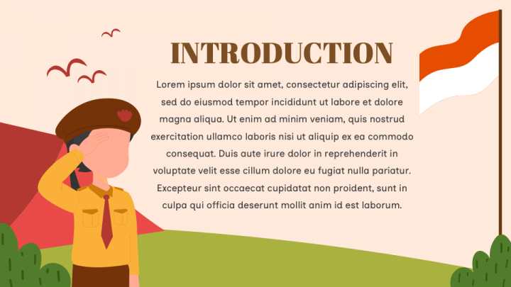 Free - Pramuka Day PowerPoint and Google Slides Template - PPT Slides