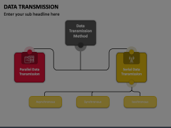 Data Transmission PowerPoint and Google Slides Template - PPT Slides