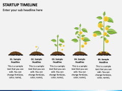 Startup Timeline PowerPoint and Google Slides Template - PPT Slides