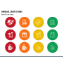 Annual Planning Icons PowerPoint Template - PPT Slides | SketchBubble