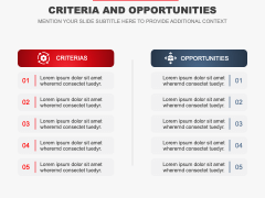 Criteria and Opportunities PowerPoint and Google Slides Template - PPT ...
