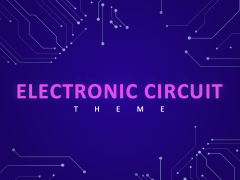 Free - Electronic Circuit Theme for PowerPoint and Google Slides