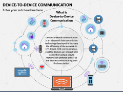 Device-To-Device Communication PowerPoint and Google Slides Template
