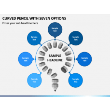 Curved Path PowerPoint Template