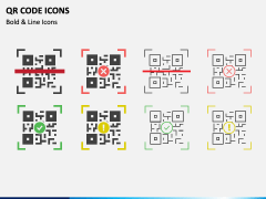 QR Code Icons for PowerPoint and Google Slides - PPT Slides