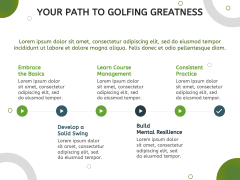 Free - Golf Presentation Theme for PowerPoint and Google Slides