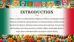 Free - Culture of Mexico PowerPoint and Google Slides Template - PPT Slides