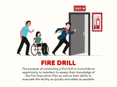 Fire Drill PowerPoint and Google Slides Template - PPT Slides
