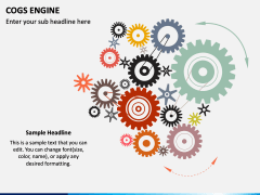Cogs Engine Graphics for PowerPoint and Google Slides - PPT Slides