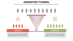 Animated Funnel for PowerPoint and Google Slides - PPT Slides