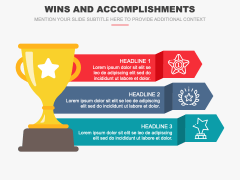 Wins and Accomplishments PowerPoint and Google Slides Template - PPT Slides