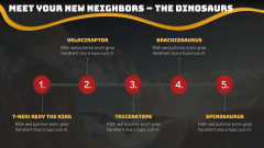 Free - Jurassic Park Theme for PowerPoint and Google Slides - PPT Slides