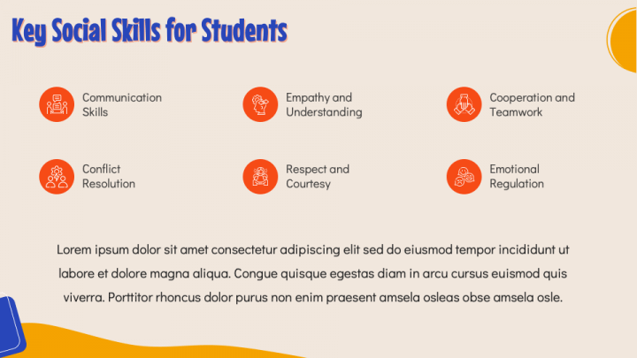 Free - Social Skills in School PowerPoint and Google Slides Template ...