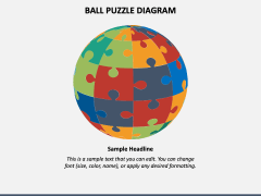 Ball Puzzle Diagram for PowerPoint and Google Slides - PPT Slides