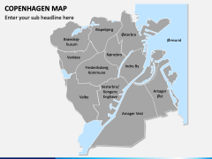 Copenhagen Map for PowerPoint and Google Slides - PPT Slides